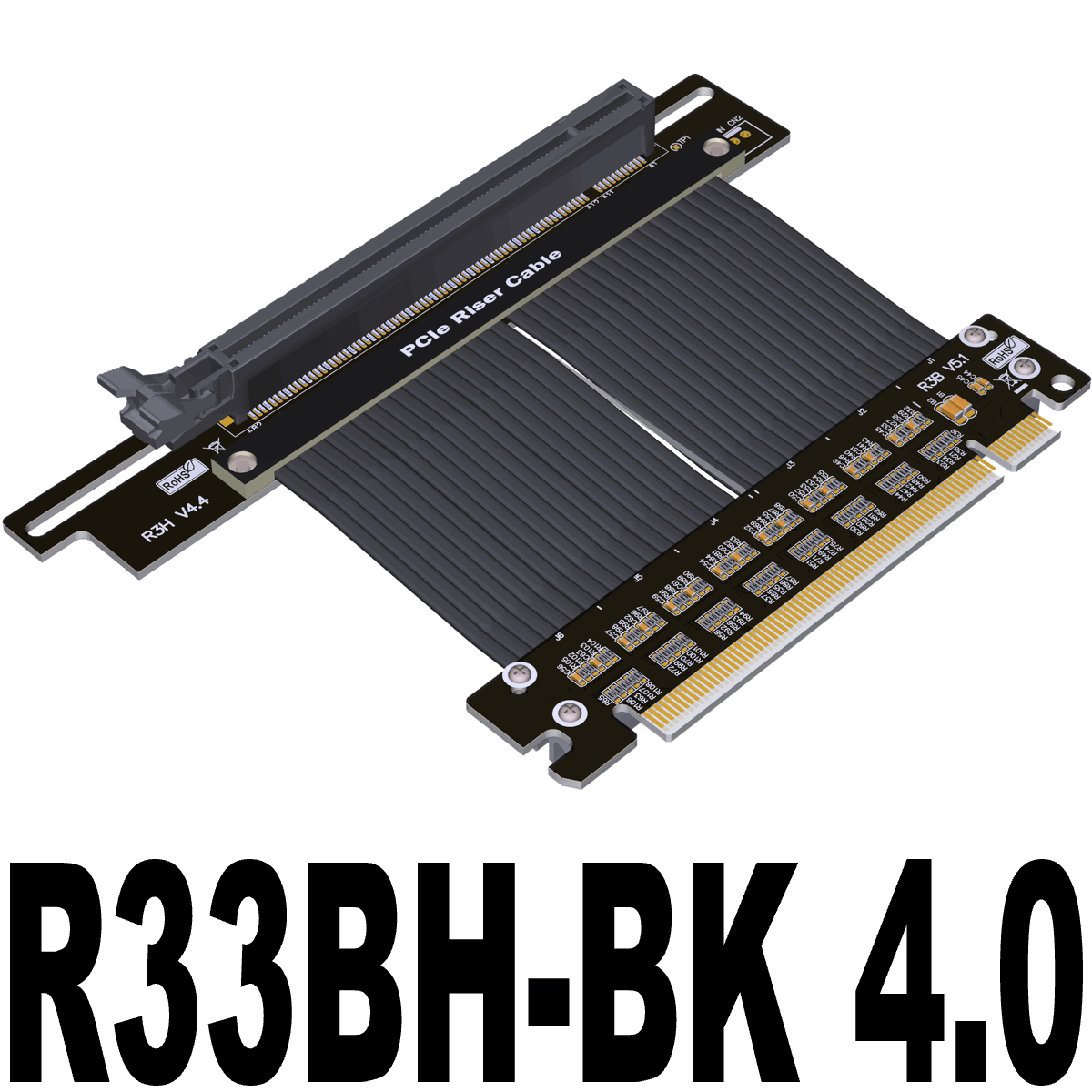 PCIe 4 0 X16 Riser Cable