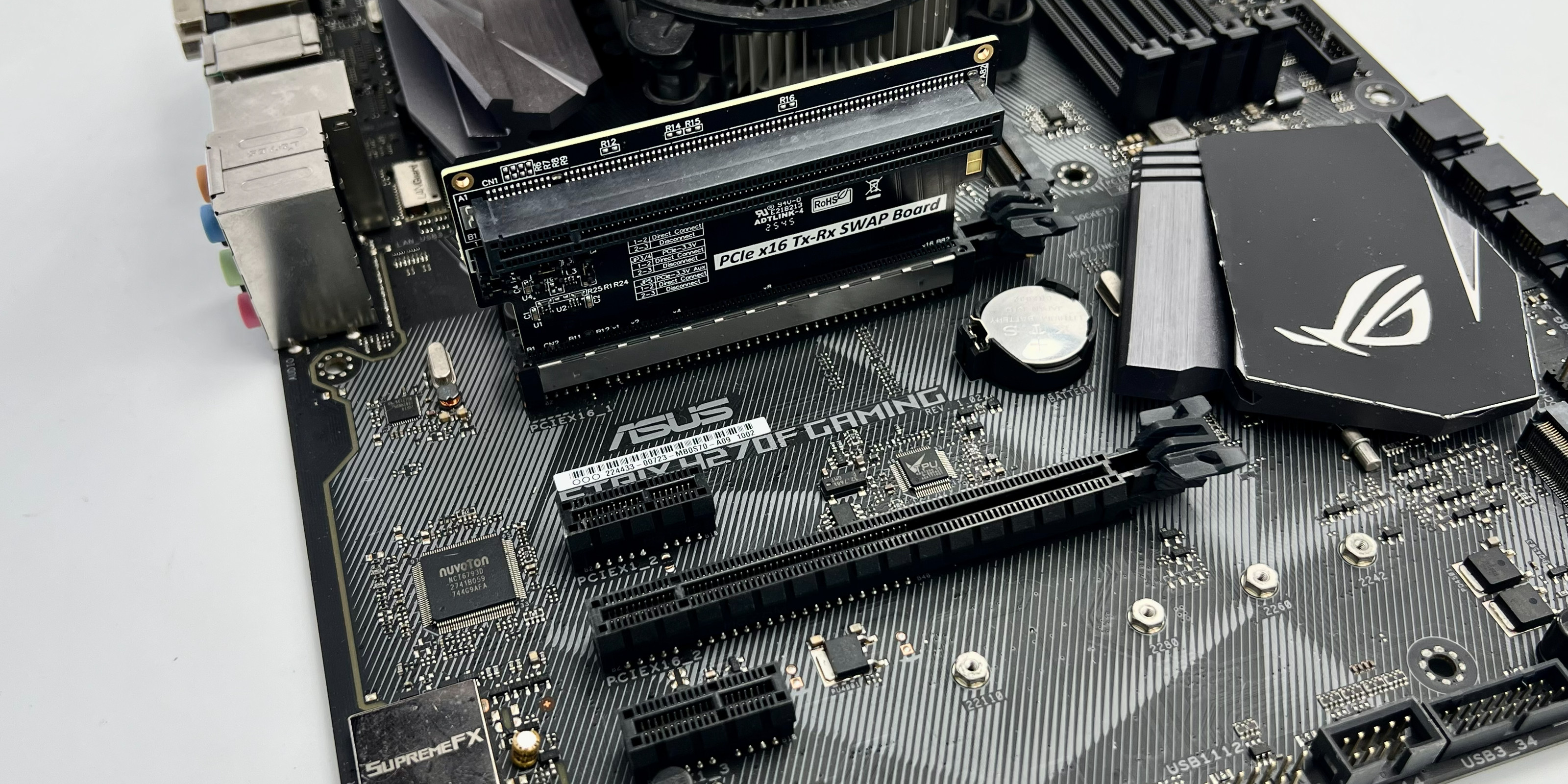 R33L PCIe x16 SWAP Board