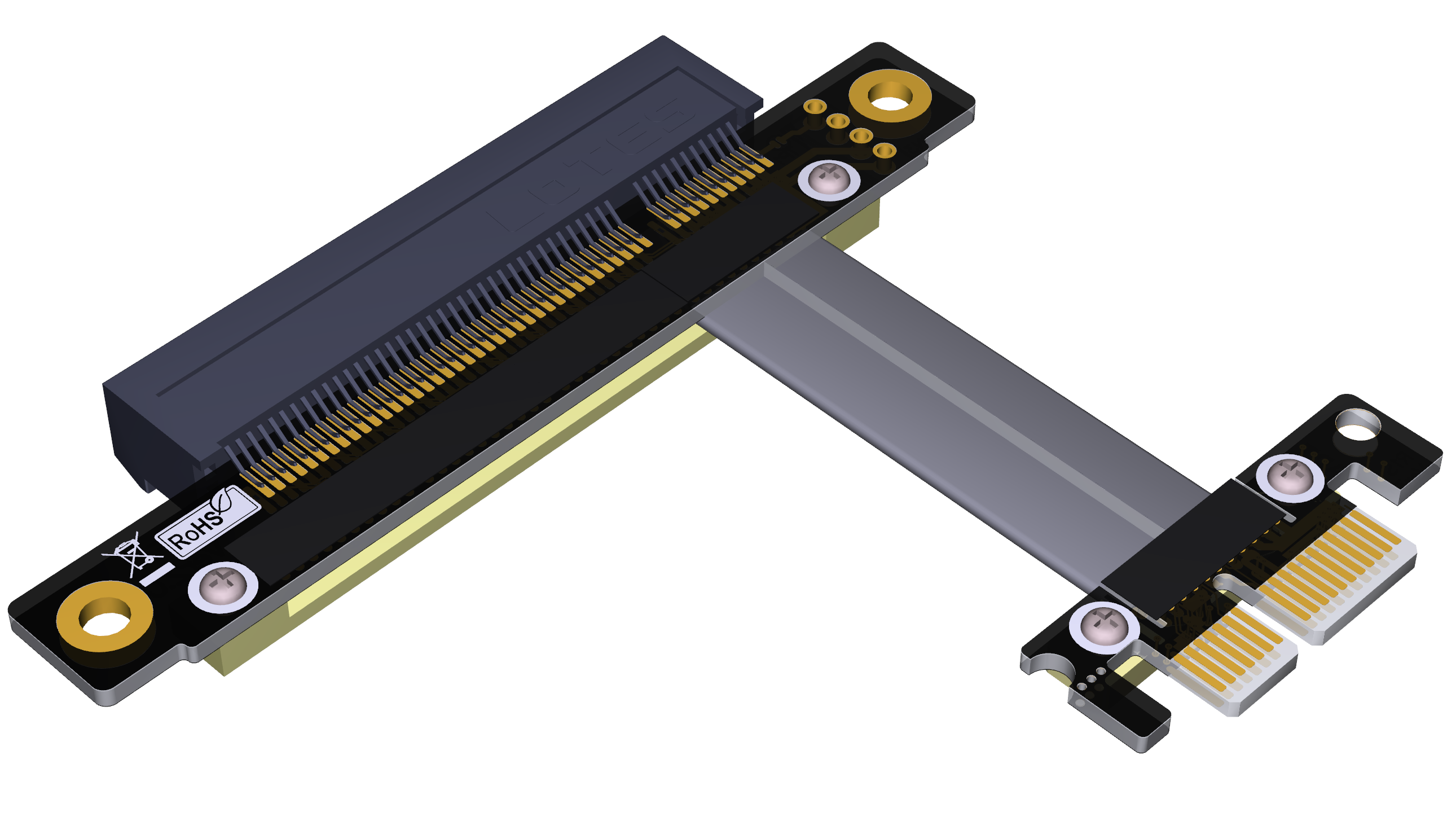 PCIe x1 to x8 Extension Cable