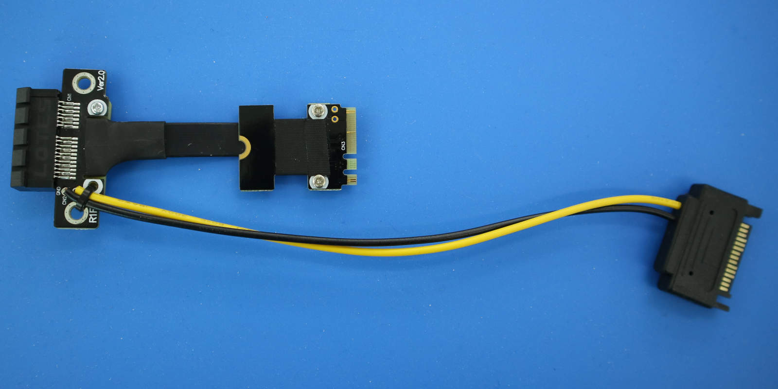 M.2 WiFi to PCIe x1 Extension Cable