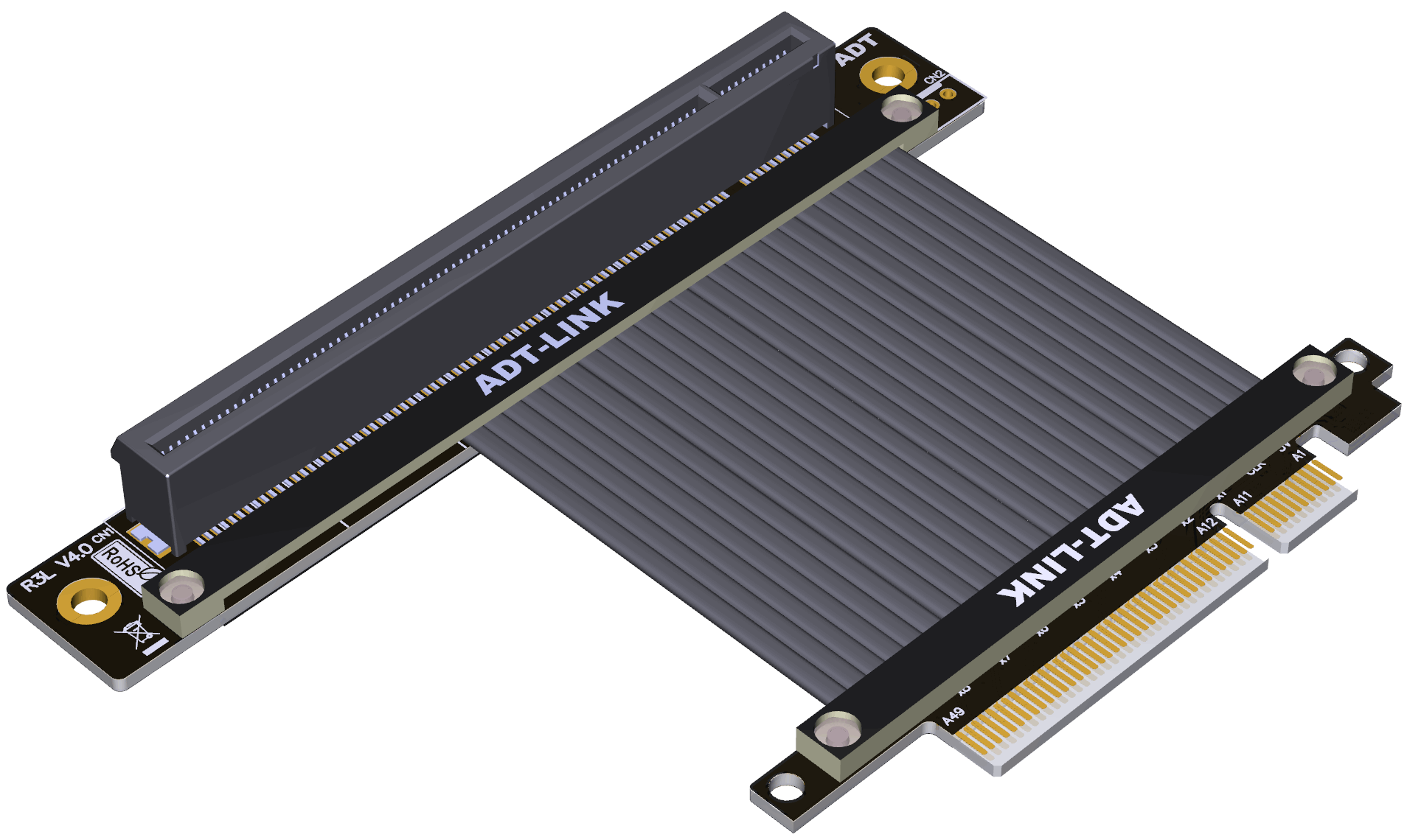 PCIe x8 to x16 Extension Cable